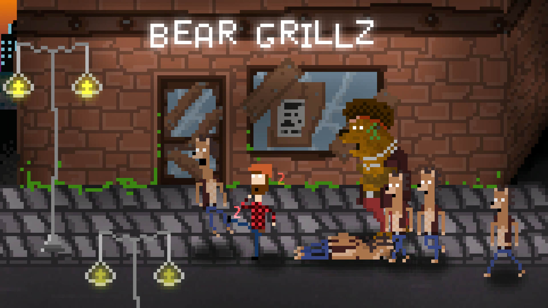 Moorland Games - "Fist Of Awesome" - completely wicked bear fighting ...