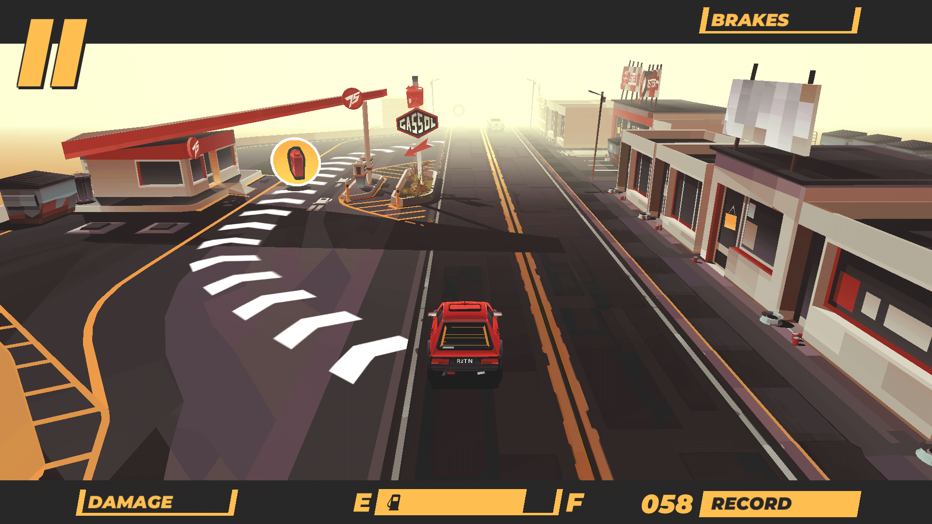 Moorland Games - "Drive" - simple driving game with the feel from the 1970s | Moorland Games